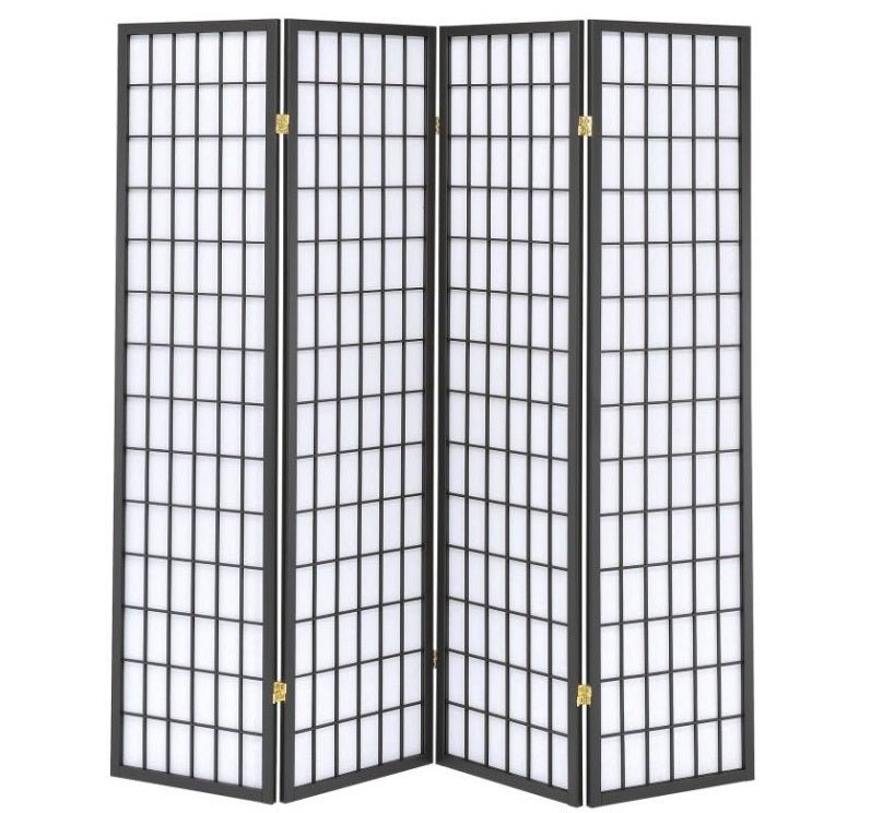 Biombo Plegable Roberto de 4 Paneles – Diseño Moderno y Funcional en G ...